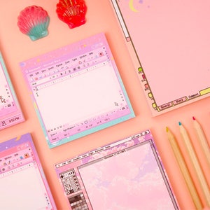 MEMO PAD Colorful Memo Memopad Notepad Christmas Gift - Etsy