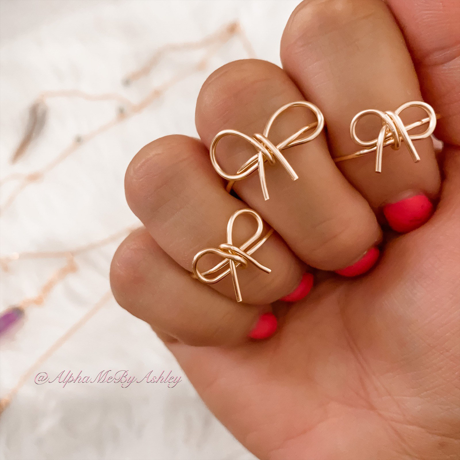 Mr. Bowtastic / Bow Ring / Wire Wrapped - Etsy