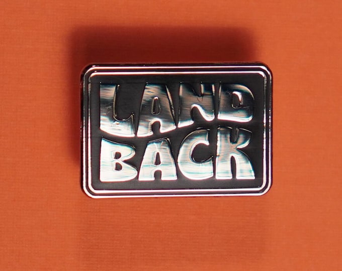 Land Back Pin - Etsy