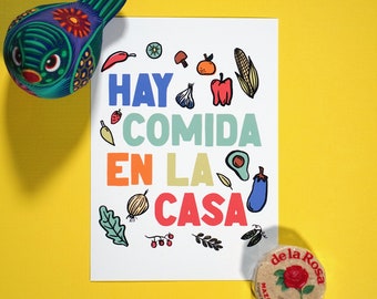 Spanish Phrases Kitchen - Etsy