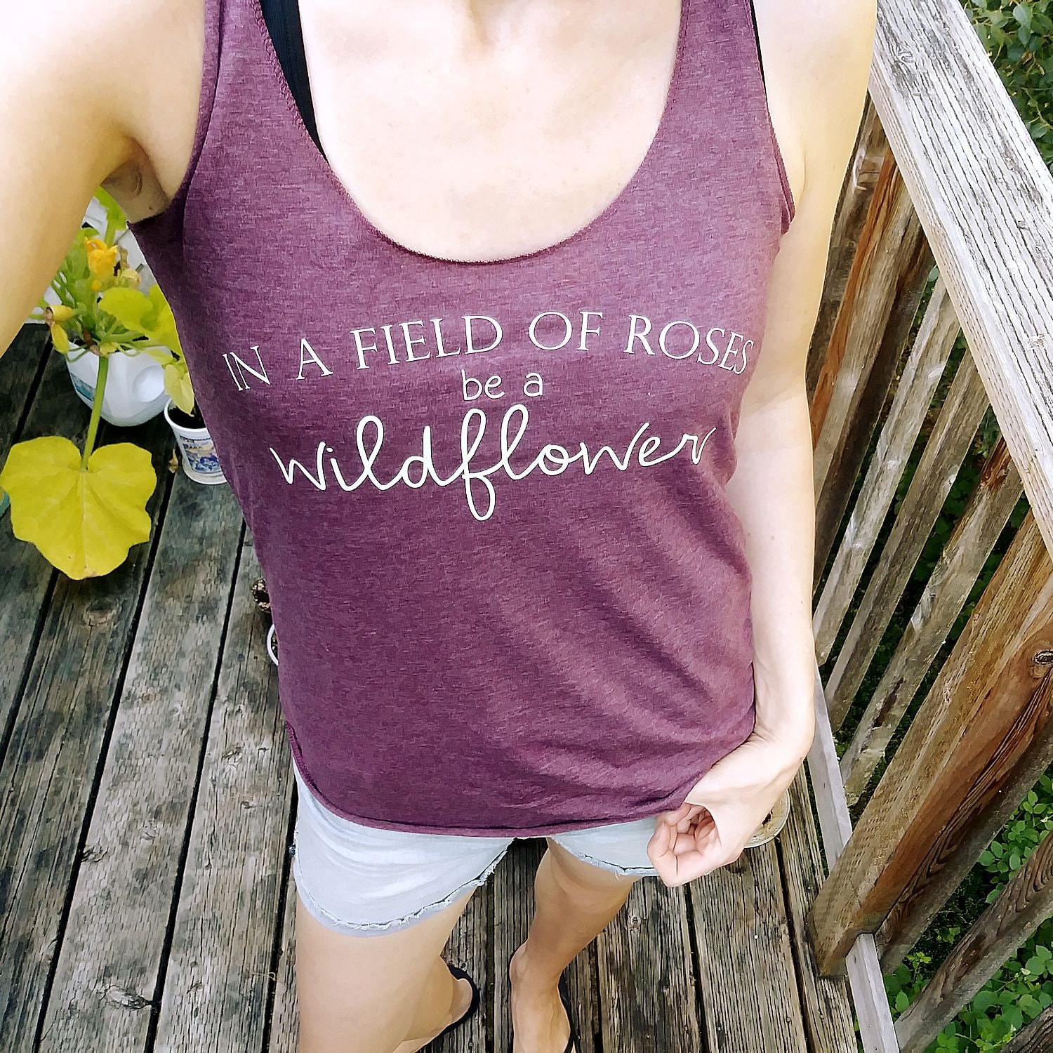Flower Tank Tops for Women Boho Tank Tops for Women Nature - Etsy