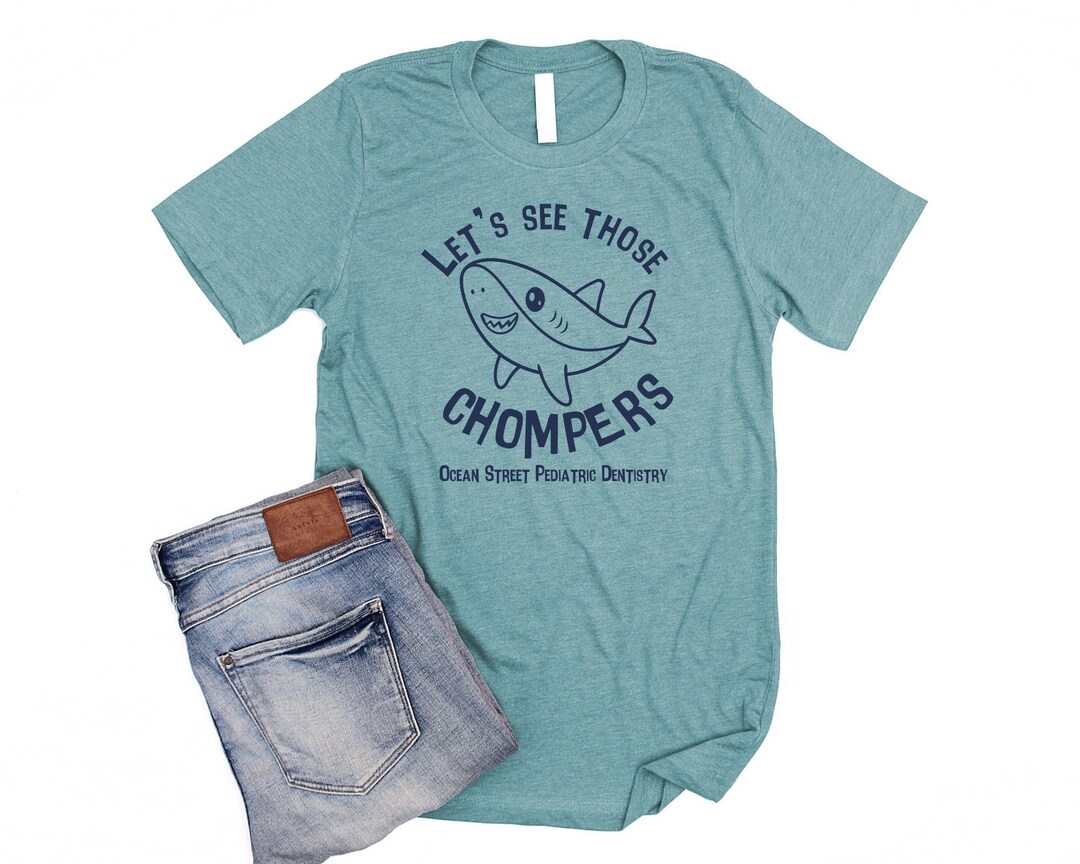 Let's See Those Chompers Dental Office Shirt in a Unisex Style With ...