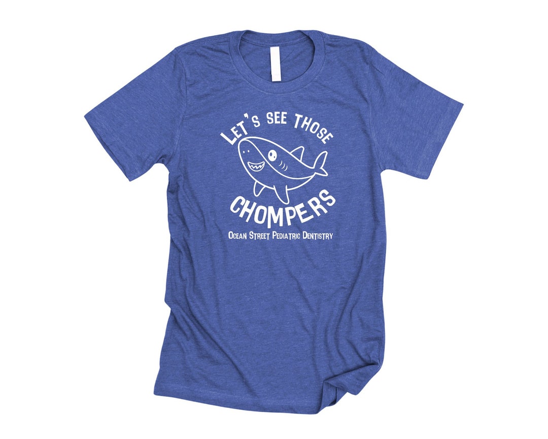 Let's See Those Chompers Dental Office Shirt in a Unisex Style With ...