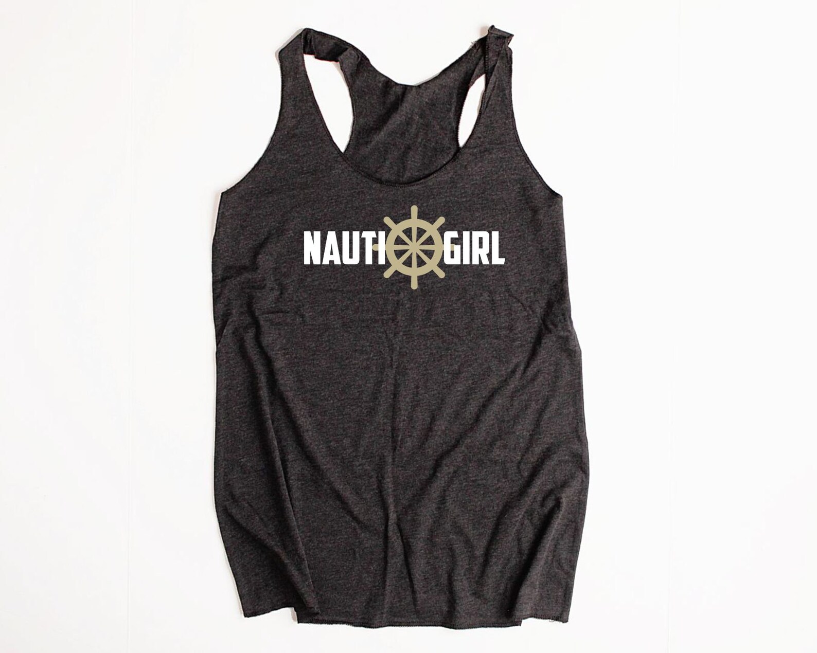 Nauti Girl Tank Top Nauti Bachelorette Nautical Tank Tops Summer Tank ...