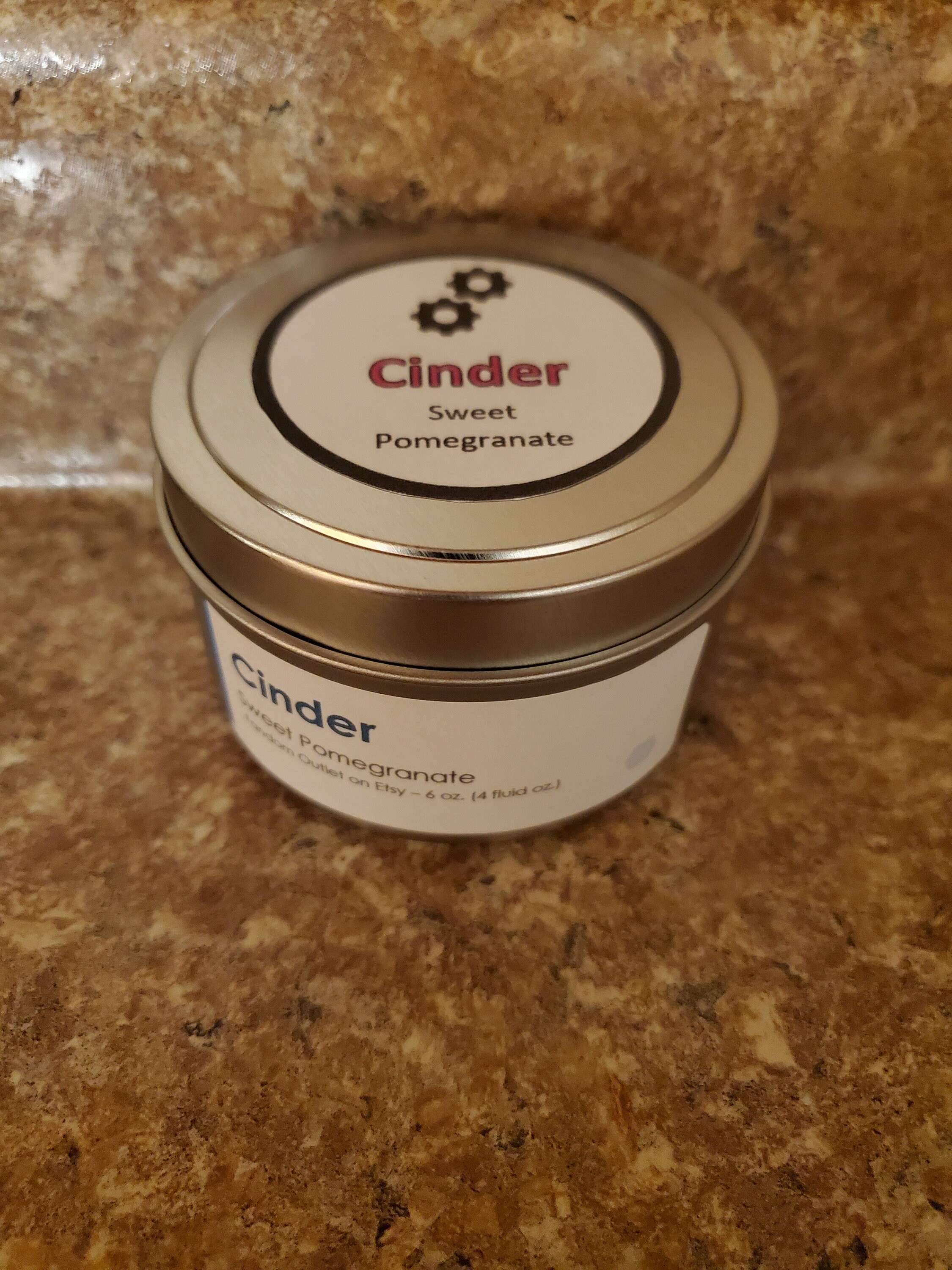 Cinder lunar Chronicles Candle | Etsy