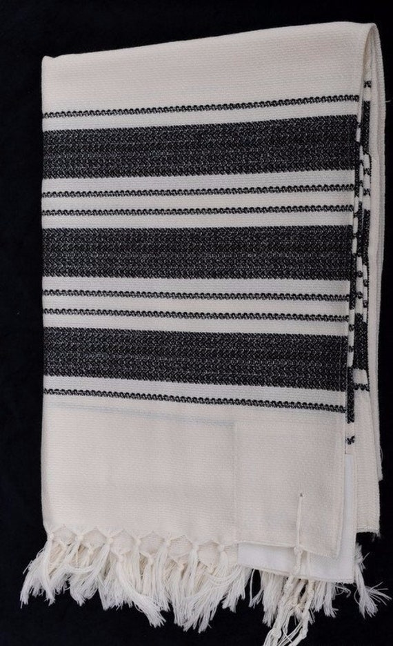 Hasidic Jewish Prayer Shawl Star Of David Wool Tallit, Bar Mitzvah