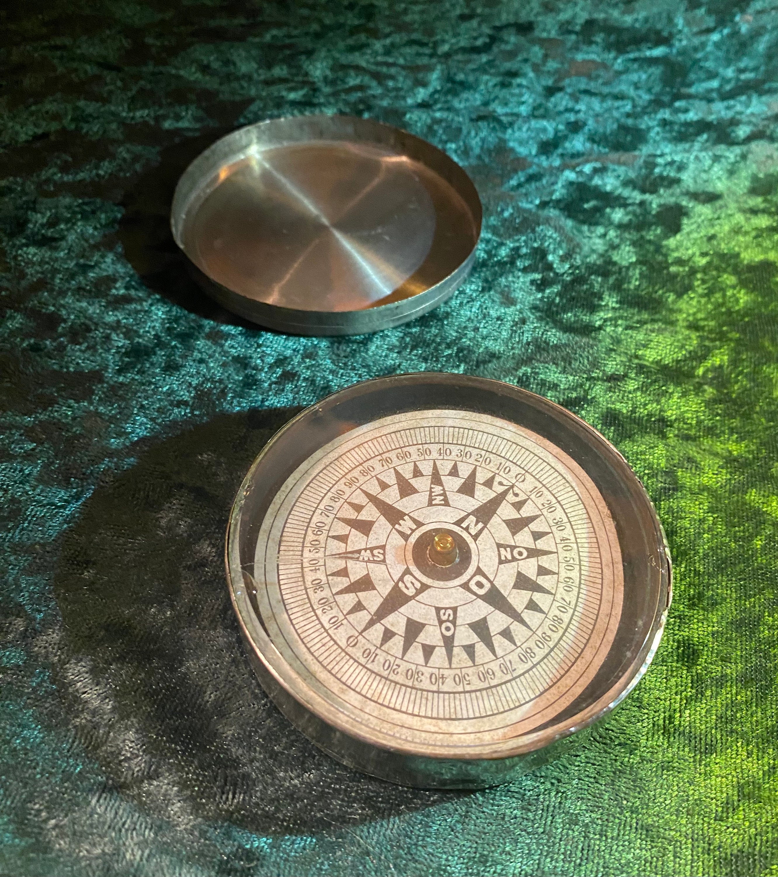 Antique Dry Card Compass Made by Stockert Germany - Etsy