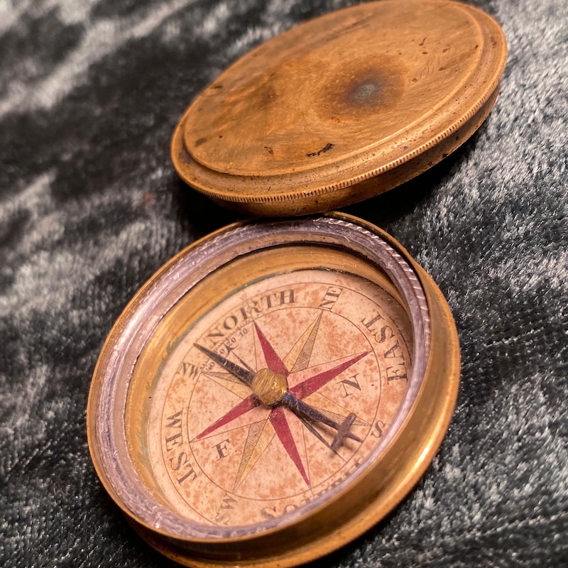 Antique Compass - Etsy