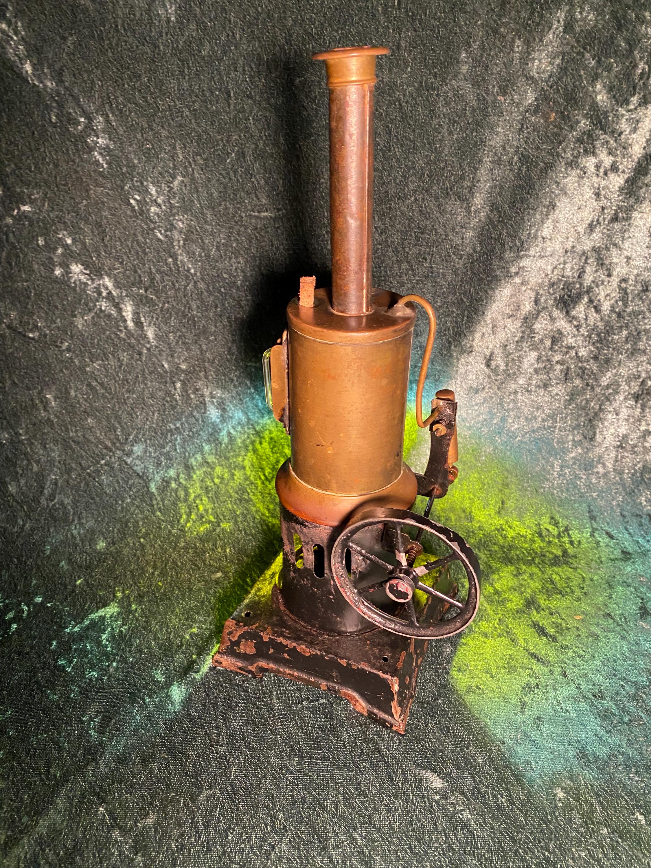 Antique Upright Steam Engine Made in Bavaria Germany - Etsy