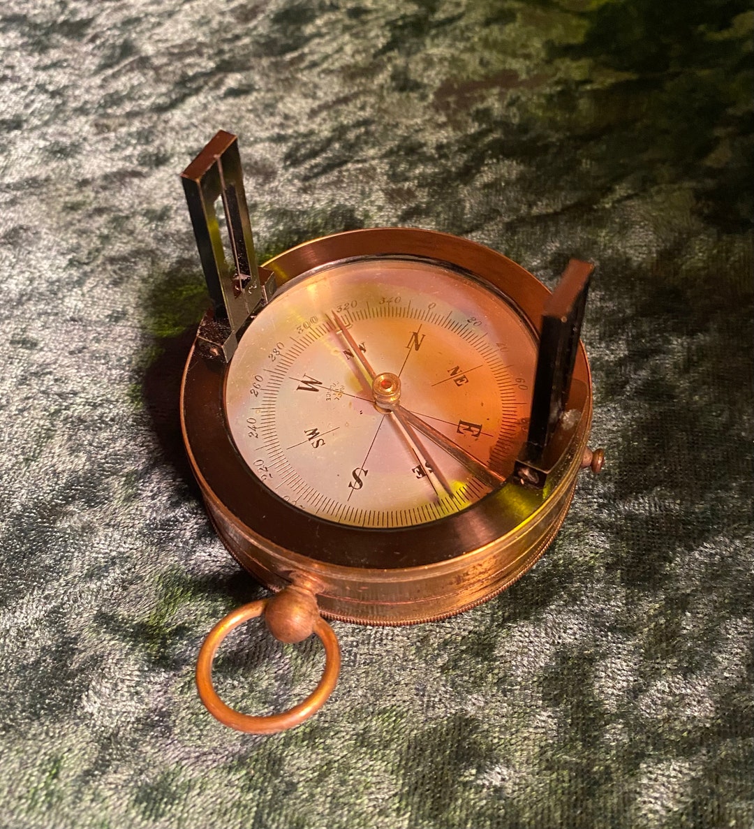 Antique Surveyiors or Mining Compass Made in France - Etsy