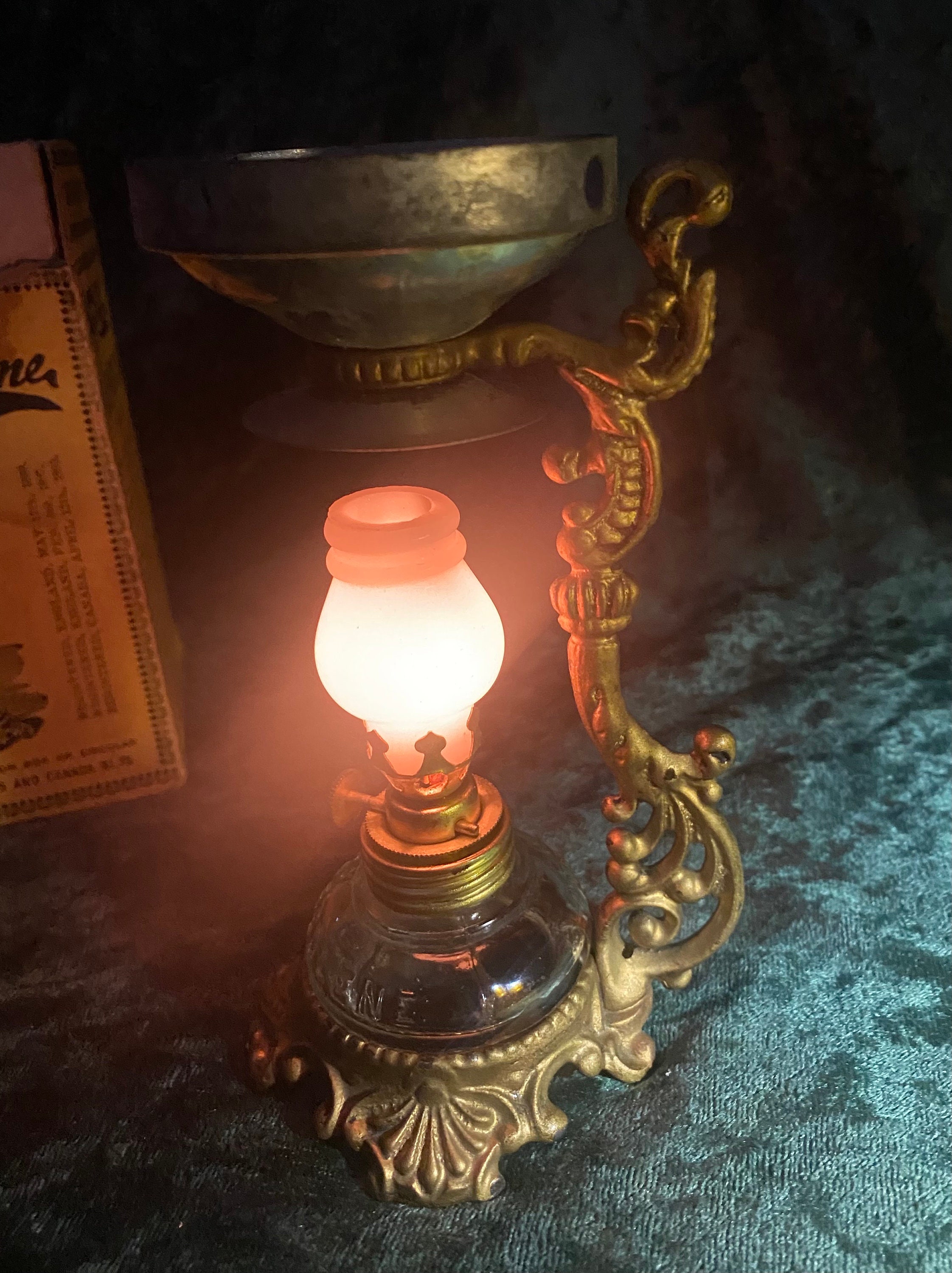 Antique Cresolene Vaporizer Oil Lamp W/ Box Instructions - Etsy