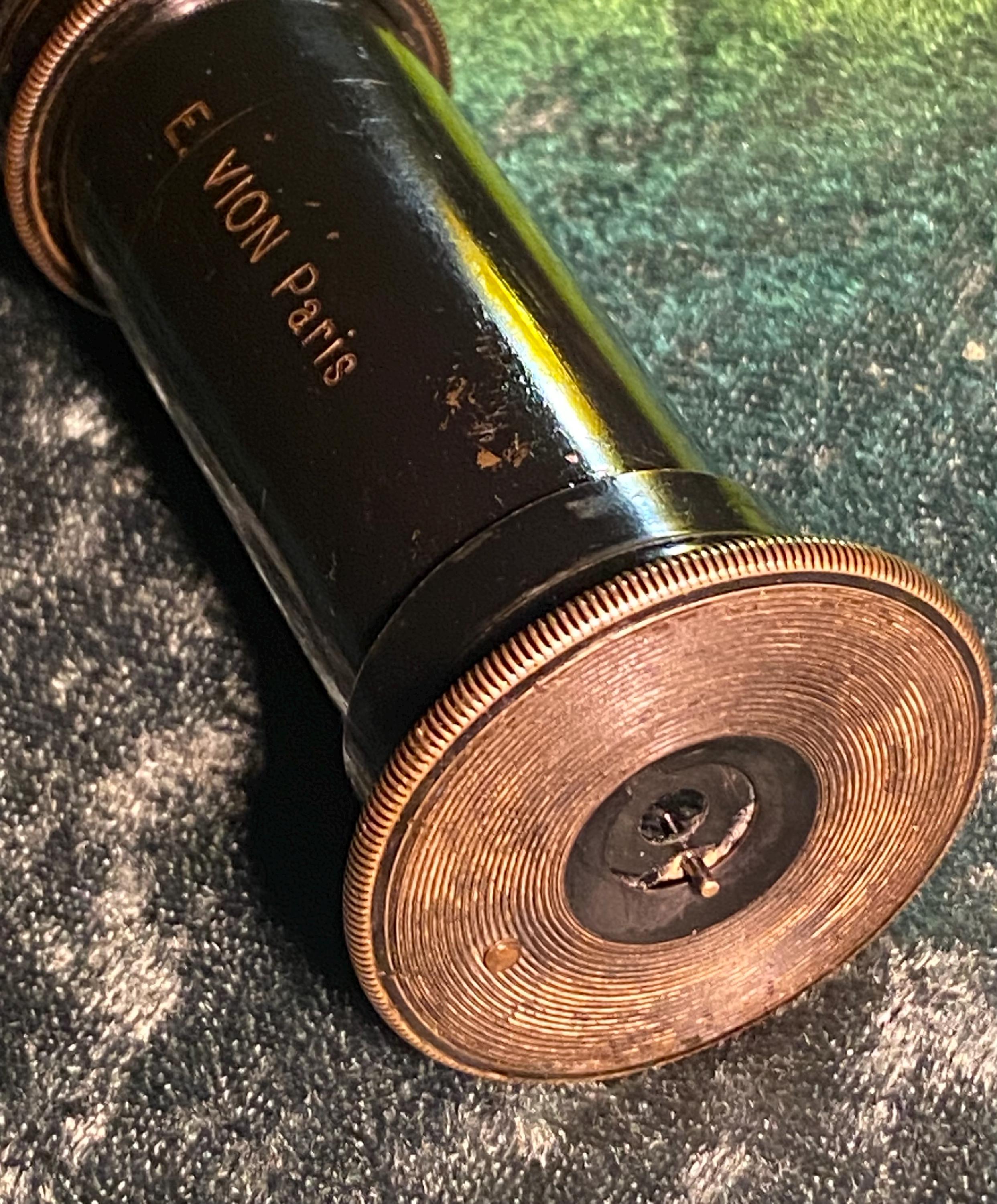 Impressive Antique 4 Draw Telescope E Vion Paris (45 Inches) - Etsy