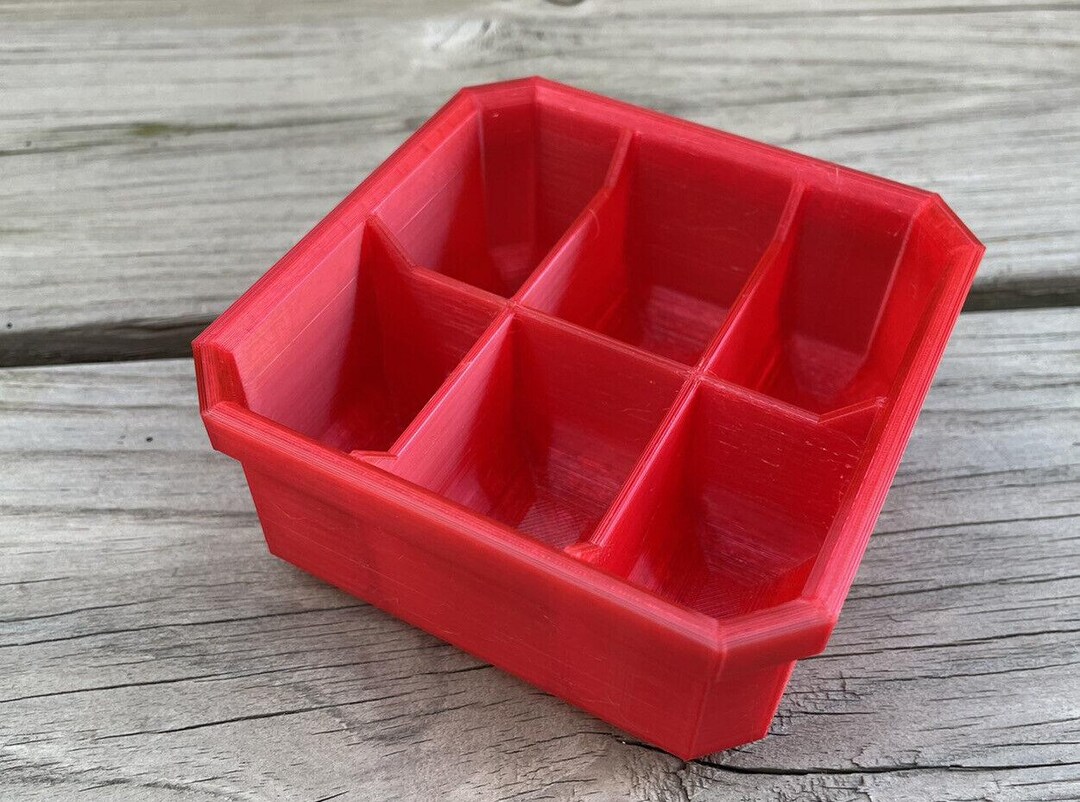 PACKOUT 6 Compartment Low Profile Bin for Milwaukee - High Quality PETG ...