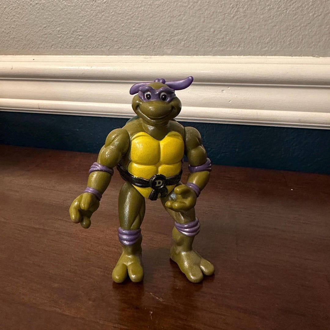 Teenage Mutant Ninja Turtles- RARE! Donatello Action Figure Toon Don ...