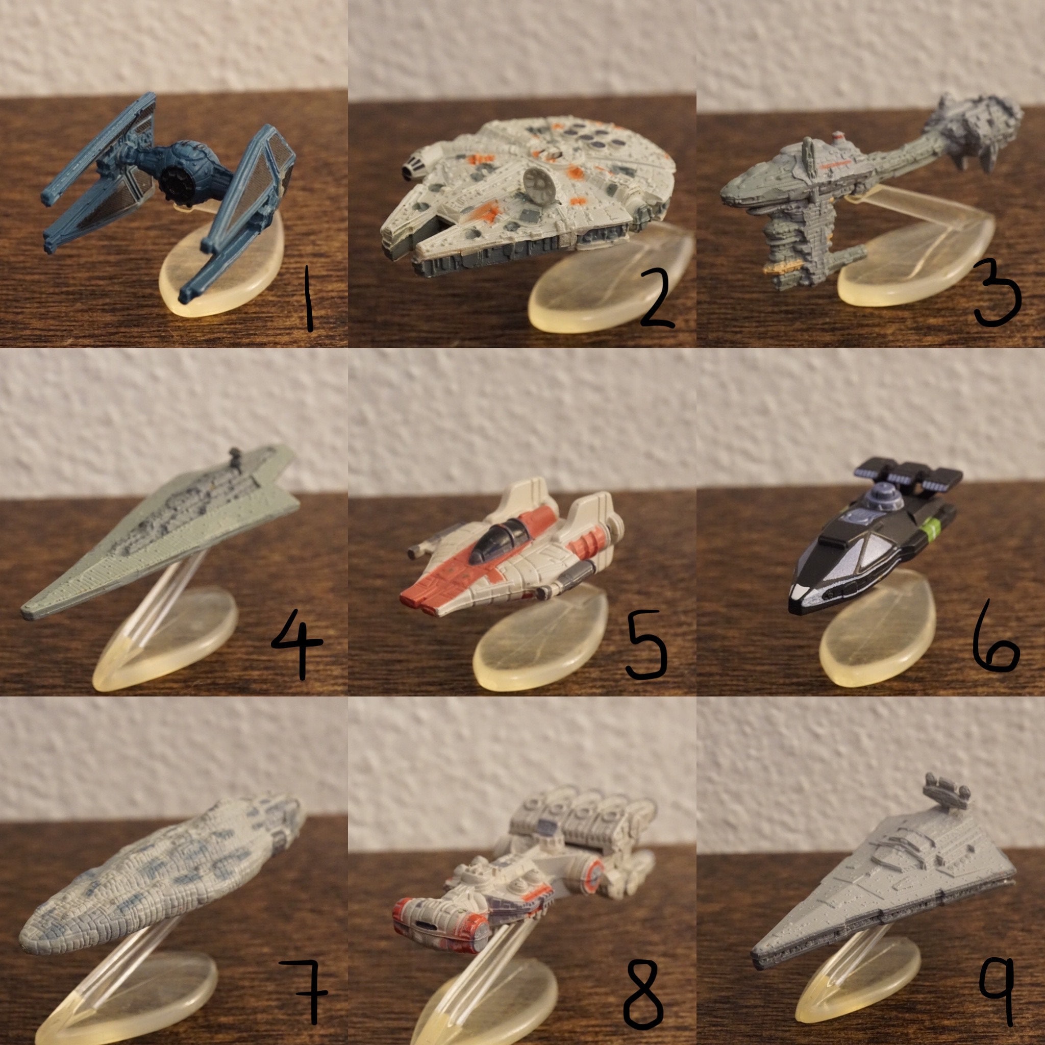 Star Wars Mini Ships Perfect for Terrariums, Displays, Gifts Death Star ...