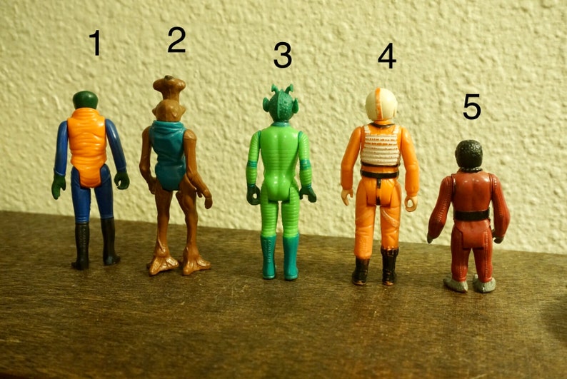 Vintage 1978 Star Wars Action Figures each Sold Separately - Etsy