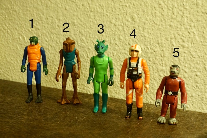 Vintage 1978 Star Wars Action Figures each Sold Separately - Etsy
