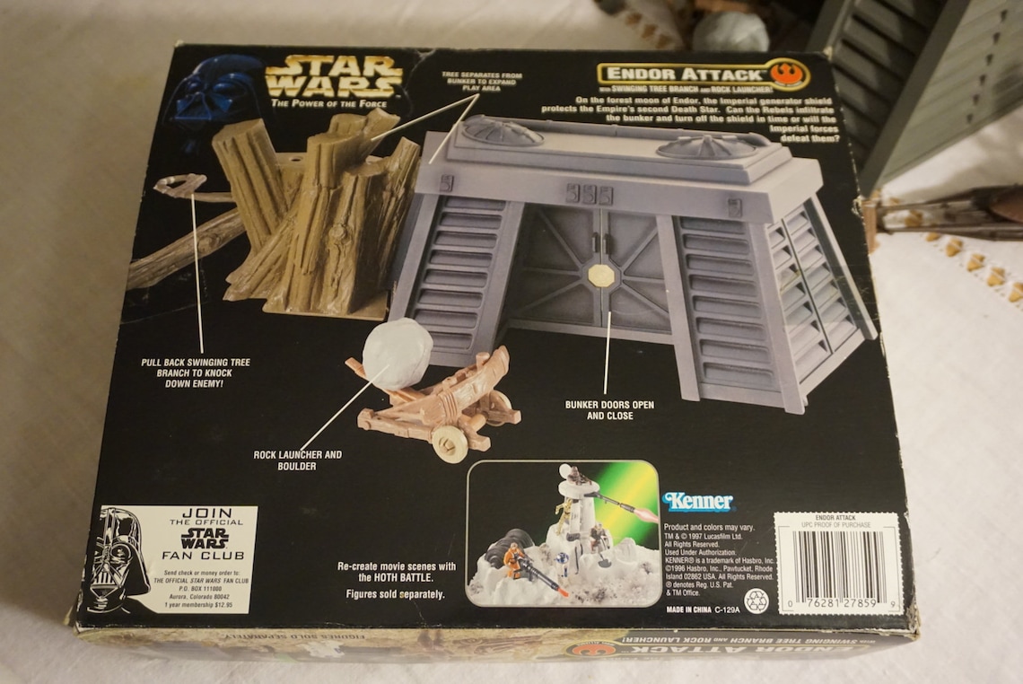 Vintage Star Wars Endor Attack Playset 100% Complete figures Sold ...