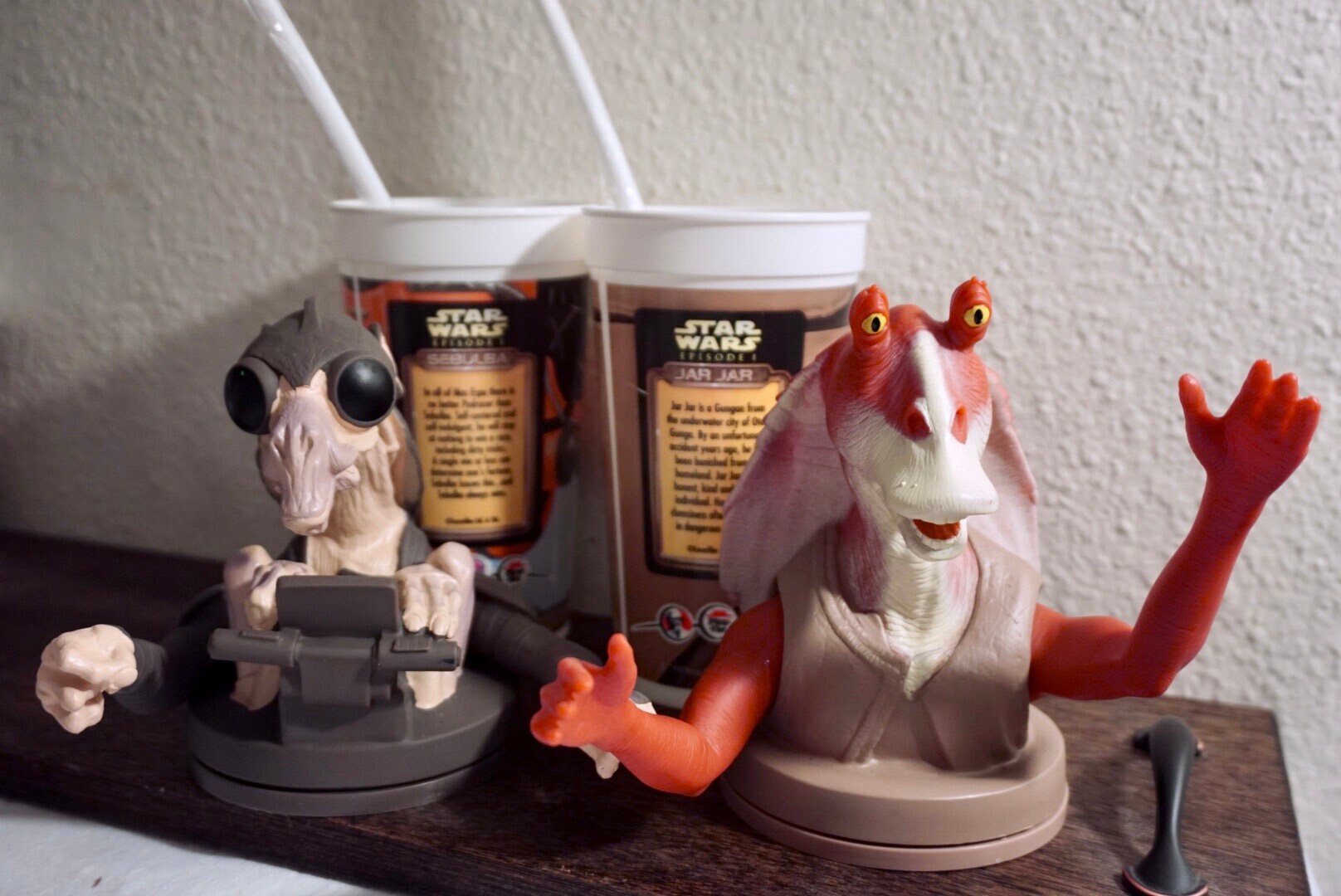 Star Wars Cup Toppers Vintage EACH SOLD SEPARATELY Yoda, Darth Maul ...