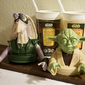 Star Wars Cup Toppers- Vintage- *EACH SOLD SEPARATELY* Yoda, Darth Maul ...