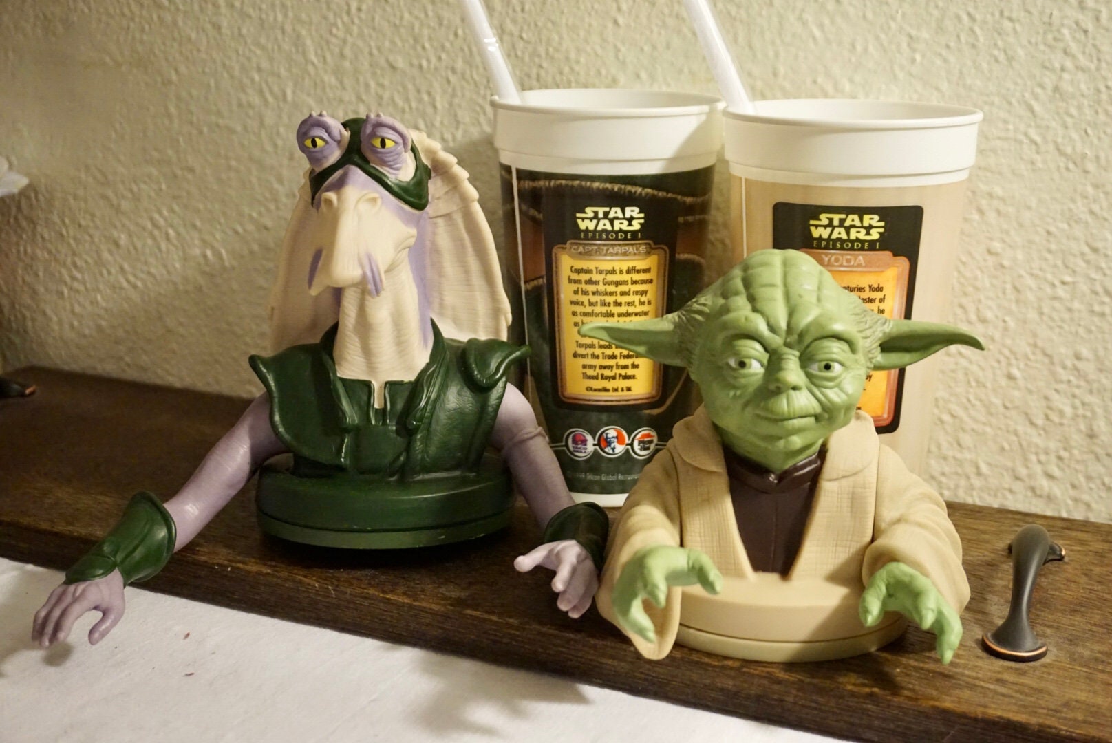 Star Wars Cup Toppers Vintage EACH SOLD SEPARATELY Yoda, Darth Maul ...