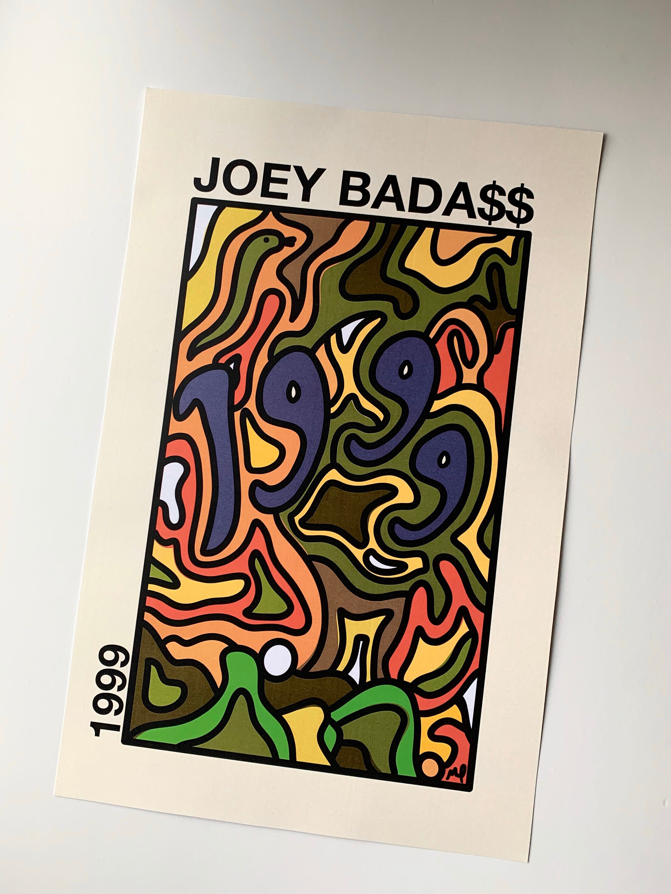 Joey Badass Poster 1999 Poster Etsy