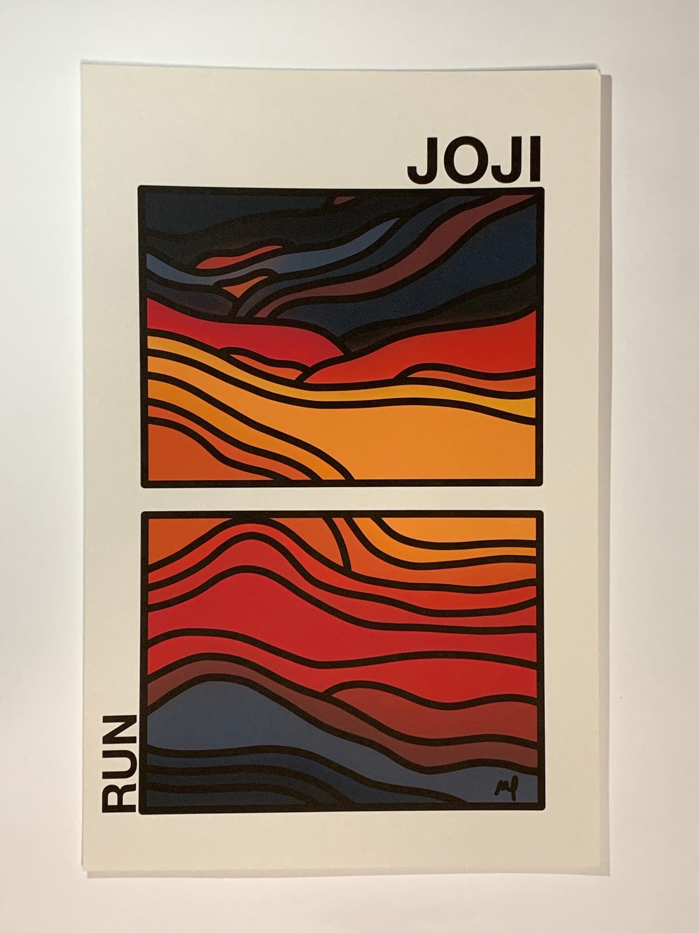 Joji Poster // Joji Run Poster | Etsy