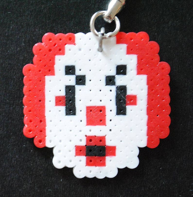 Perler Bead Horror Keychain part Two - Etsy