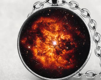 Fireball necklace | Etsy