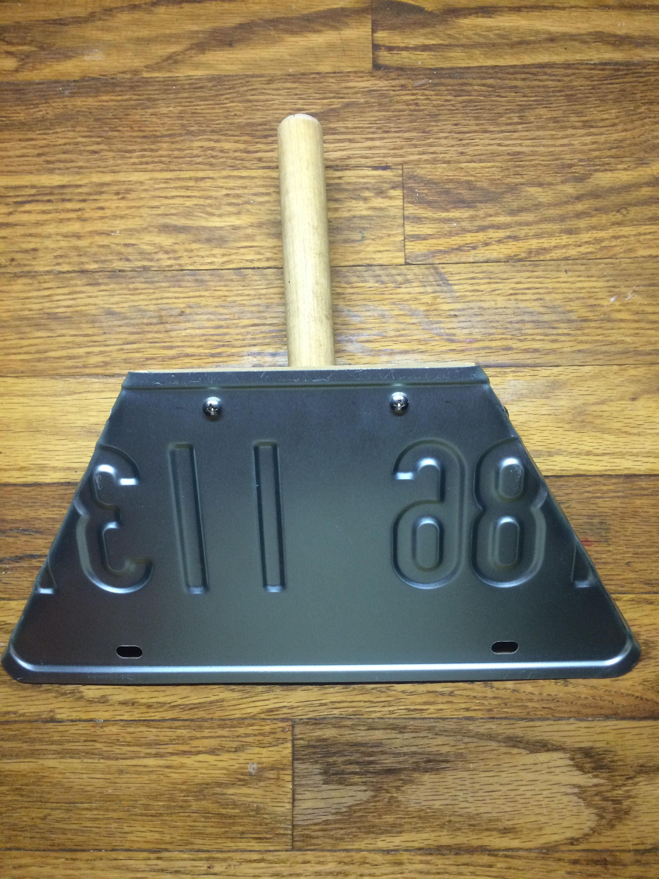 License Plate Dust Pan, Repurposed License Plate - Etsy