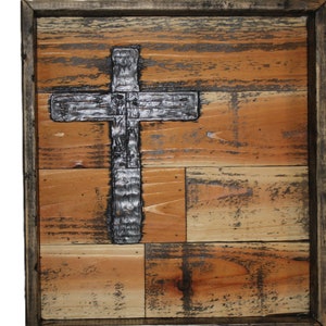 Rustic Cross Wall Art Made of Pine and Cedar - Etsy