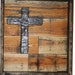 Rustic Cross Wall Art Made of Pine and Cedar - Etsy