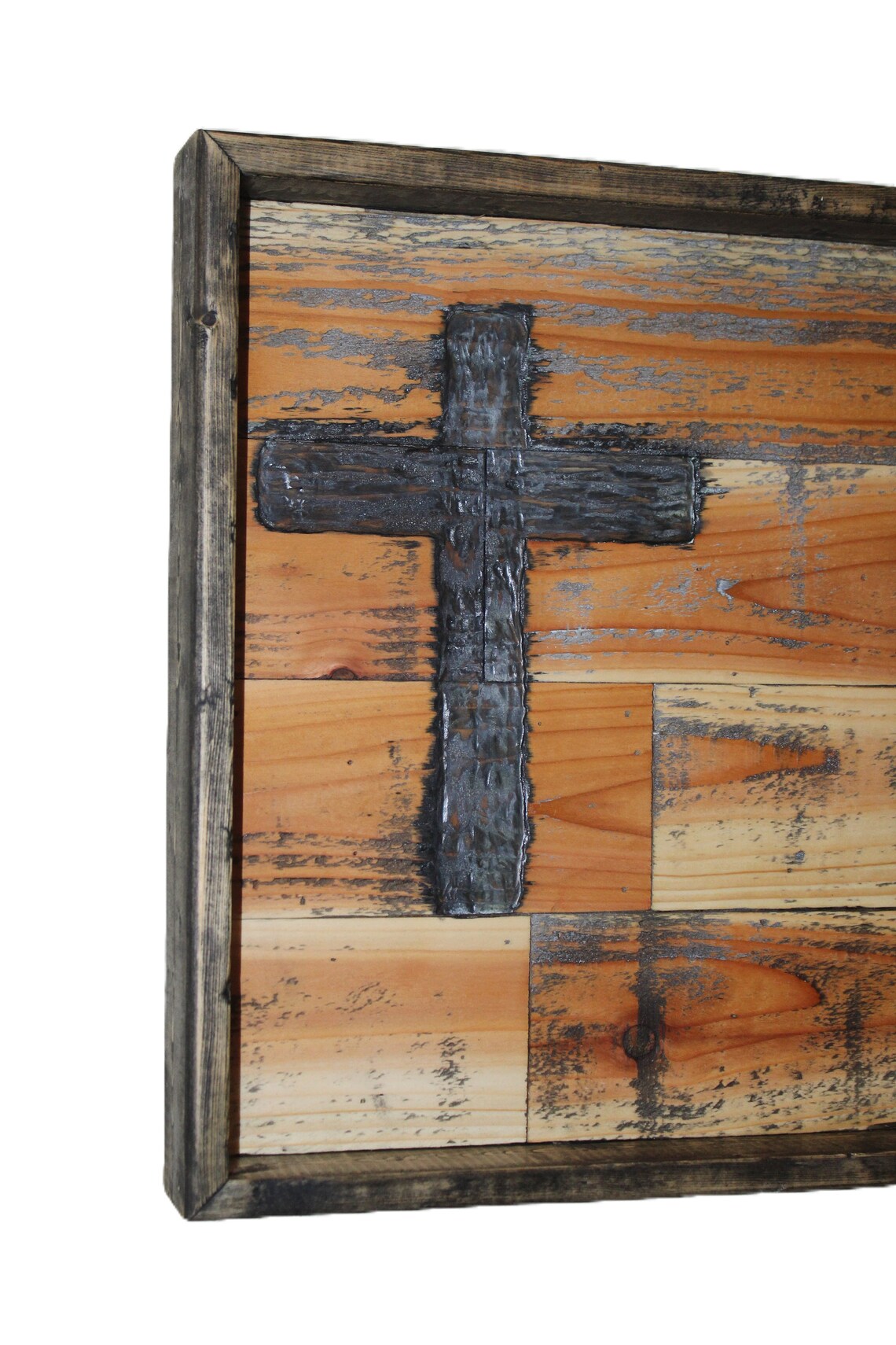 Rustic Cross Wall Art Made of Pine and Cedar - Etsy
