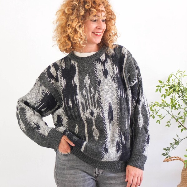 Grunge Sweater - Etsy