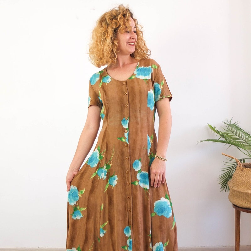 Rayon Summer Dress - Etsy