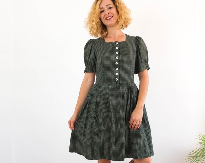 Vintage Original Austrian Dirndl Dress, Vintage Tyrol Oktoberfest ...