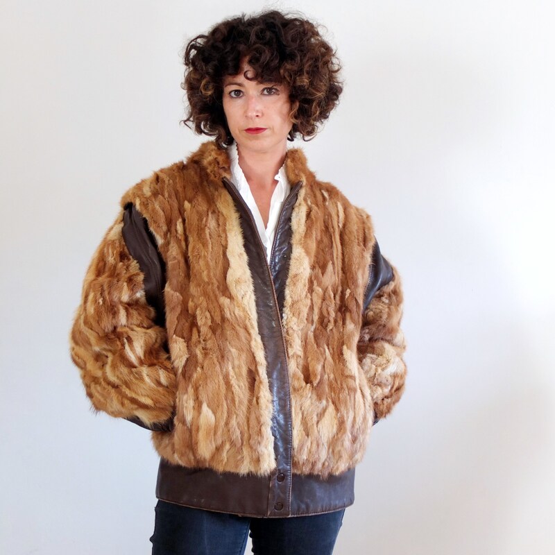 Red Fox Fur Coat - Etsy