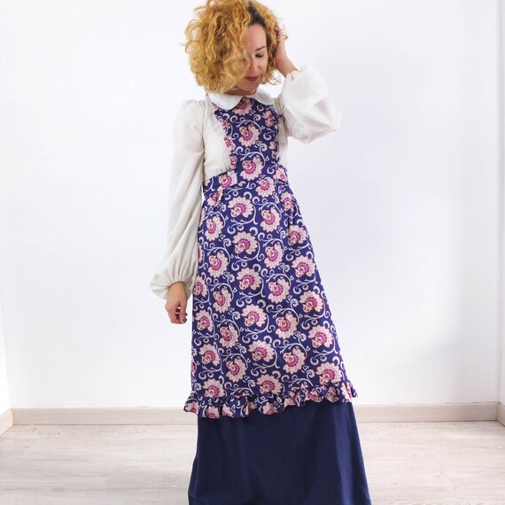 70s Floral Retro Style Apron Cleaning Supplies Home & Living Aprons ...