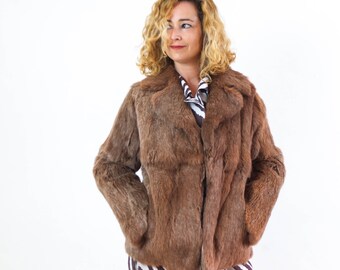 Vintage Fur Jacket | Etsy
