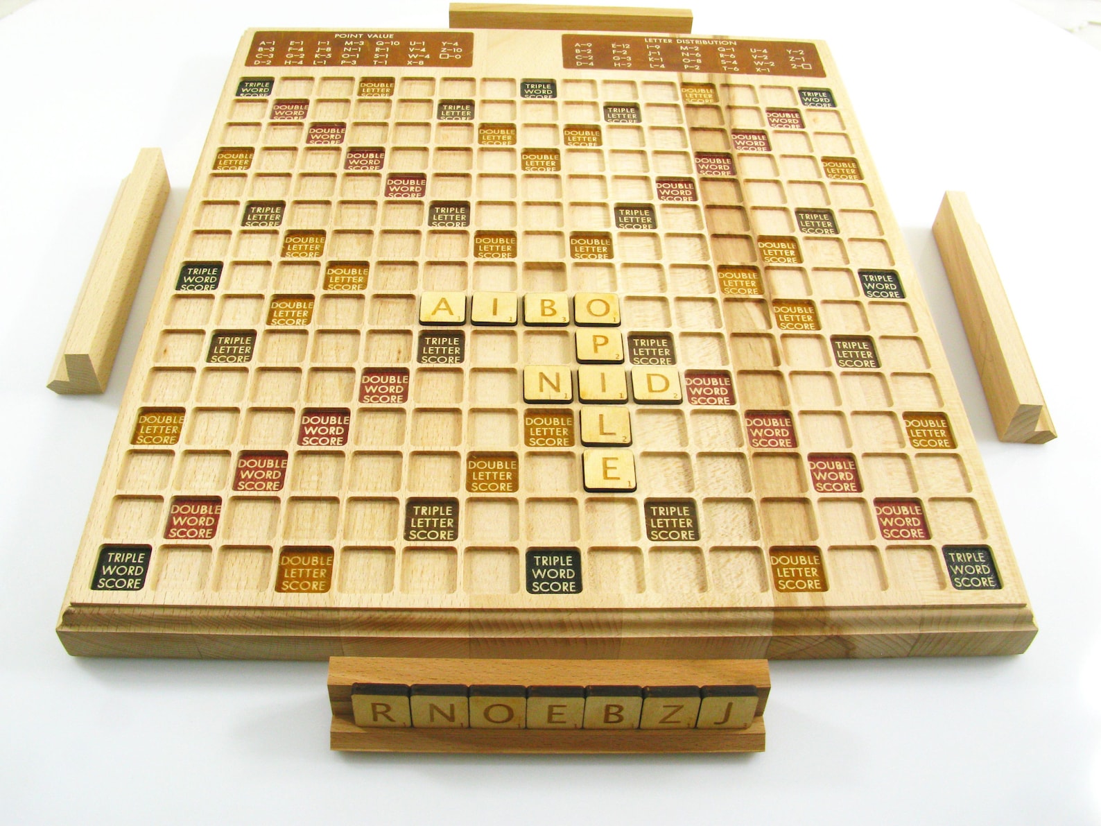 Scrabble Wood Scrabble Board Handmade Scrabble Game Art - Etsy Canada