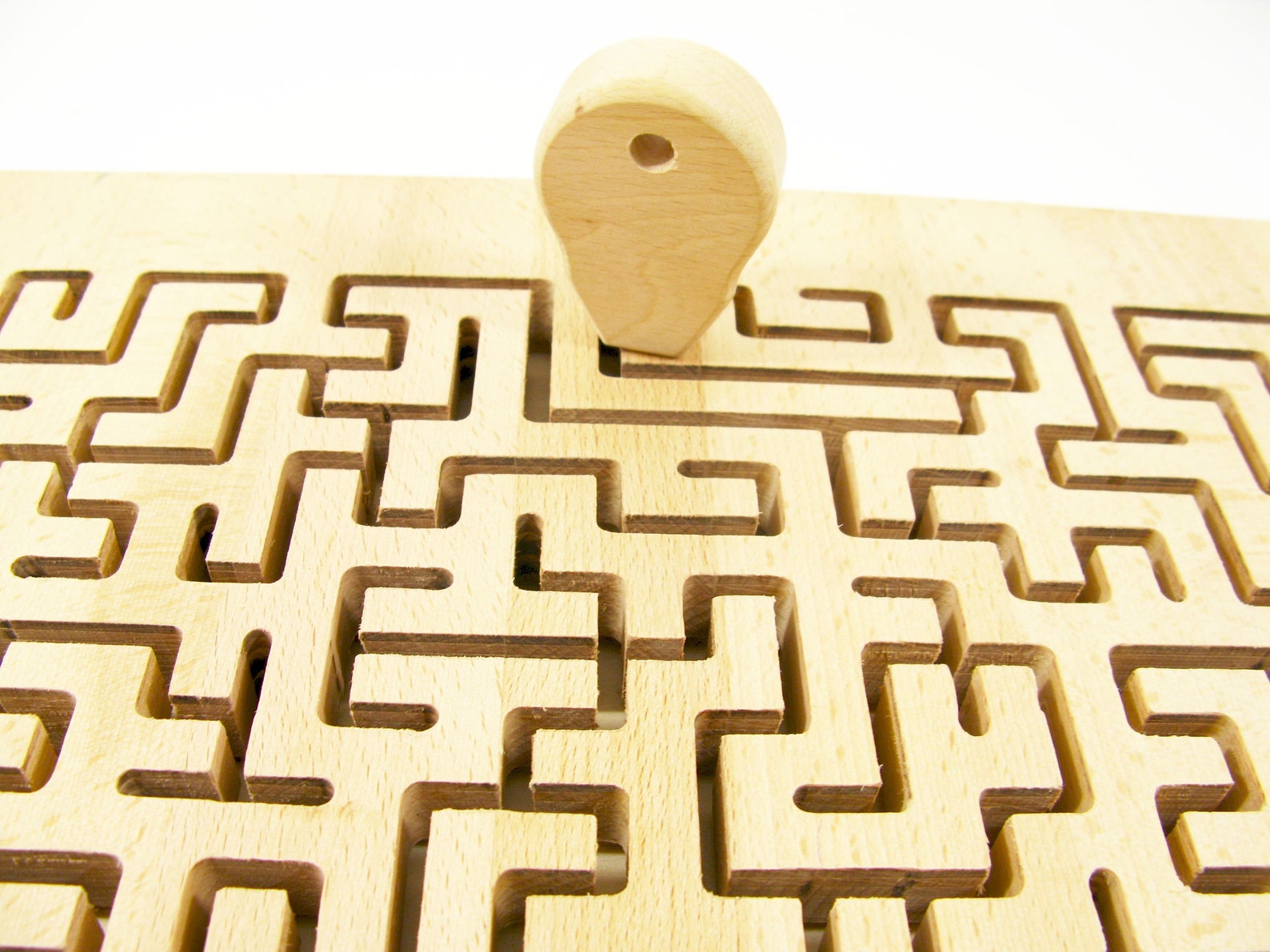 Key Maze Puzzle Escape Room Props Wooden Maze Wood Labyrinth | Etsy