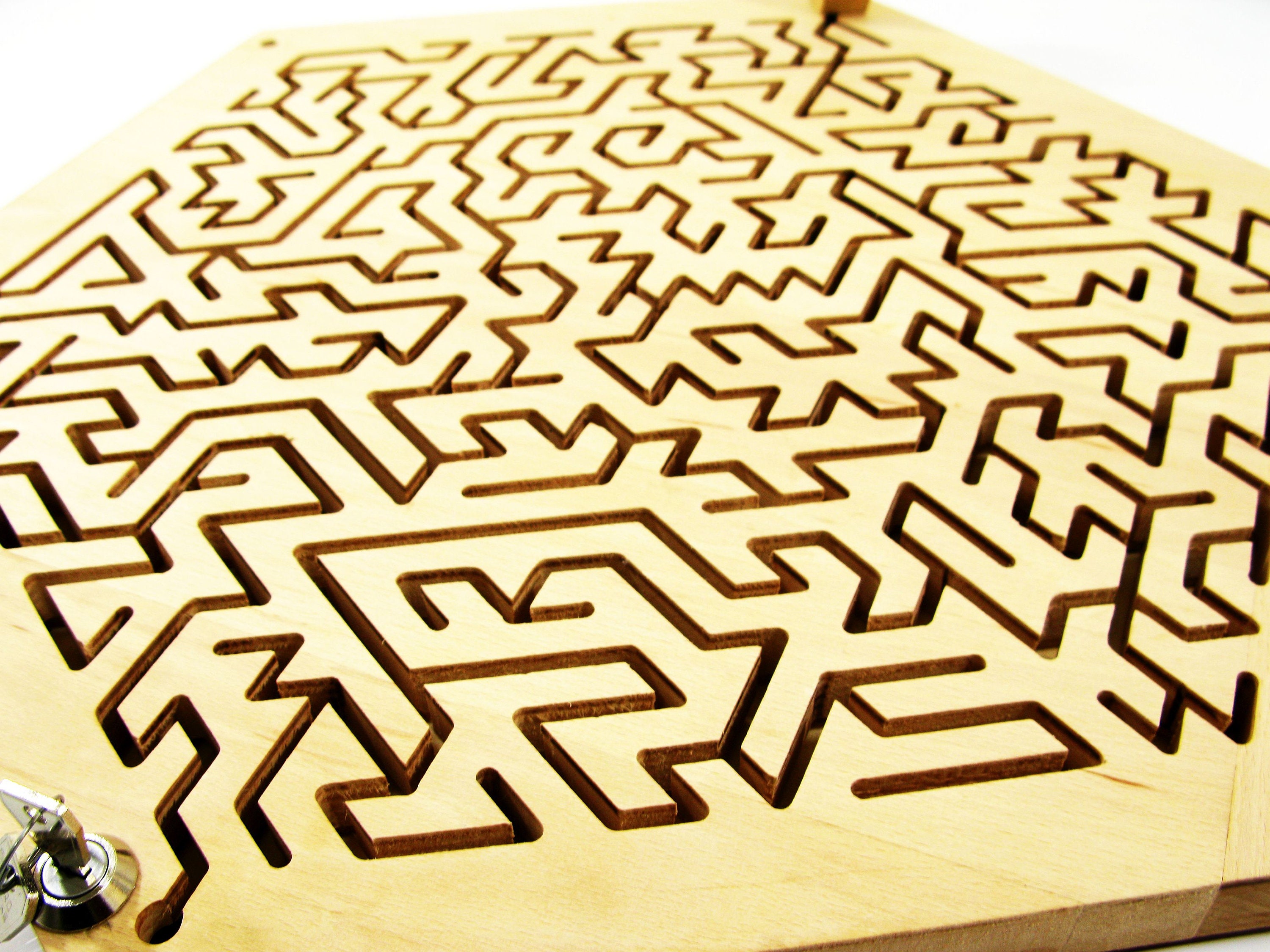 Key Maze for Escape Rooms Maze Wooden Maze Wood Labyrinth Wood - Etsy ...