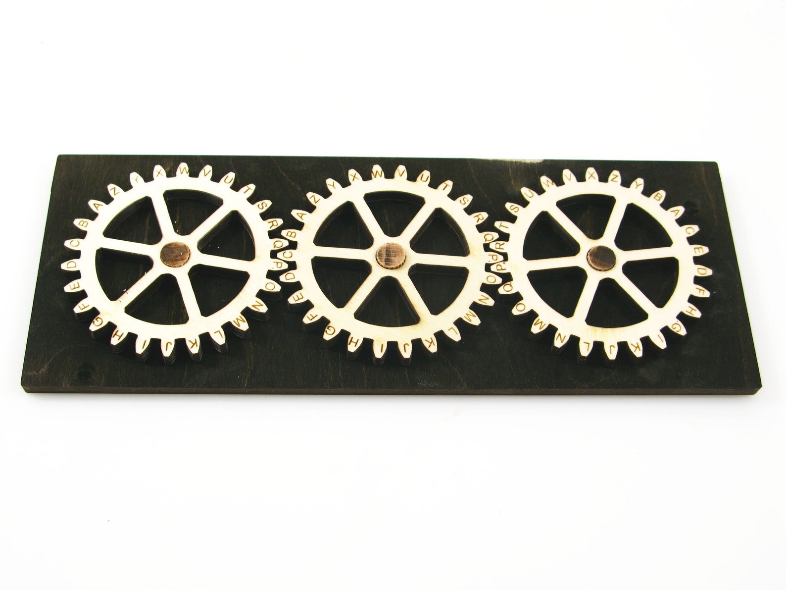 Enigma Cipher Encryption Machine Escape Room Puzzle Wooden | Etsy