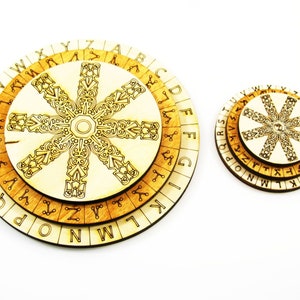 Zodiac Cipher Wheel Constellations Disc Escape Room Cipher With Stars ...