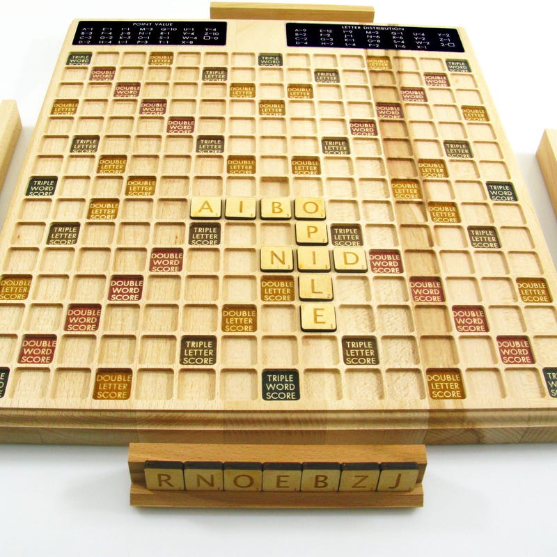 Scrabble Board Game - Etsy