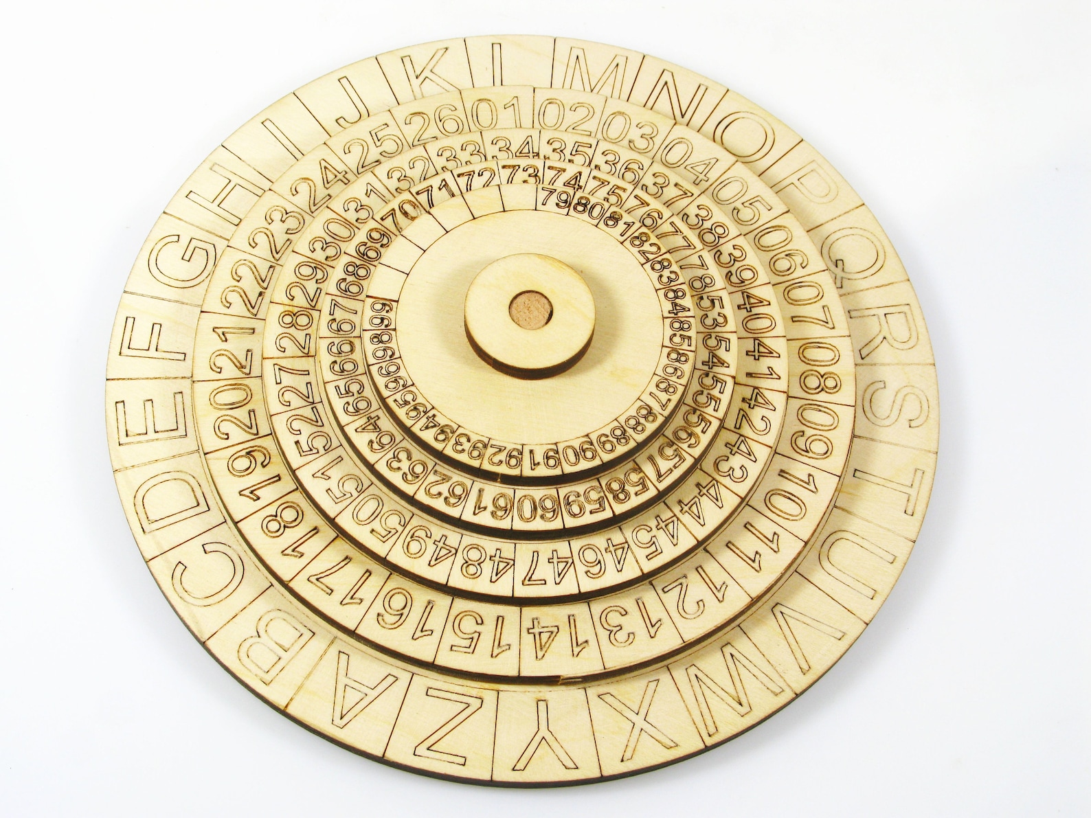 Mexican Army Cipher Wheel Wooden Cipher Wheel Wood Wheel - Etsy
