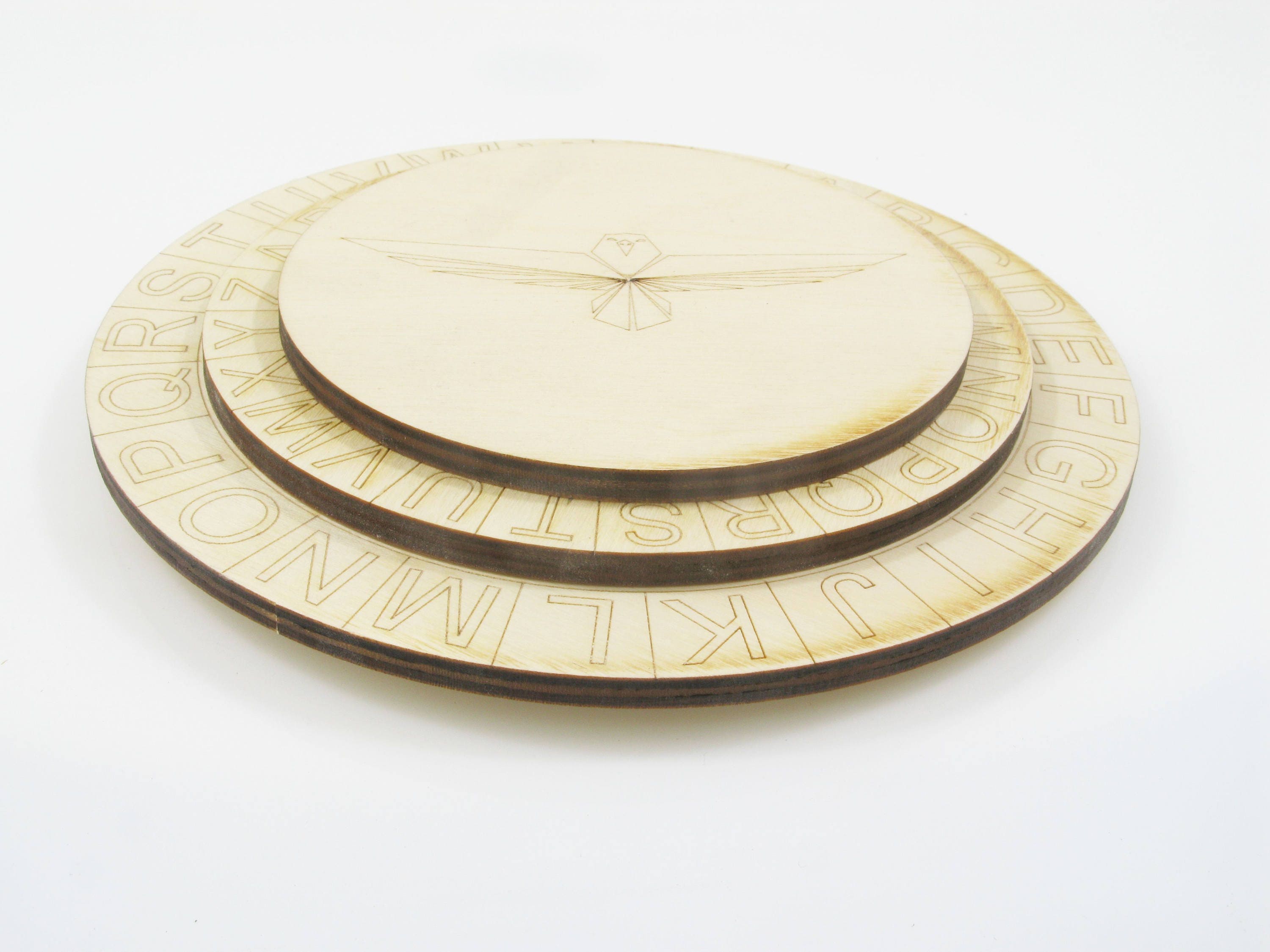 Caesar Cipher Wooden Cipher Wheel Wood Wheel Escape Room - Etsy Australia