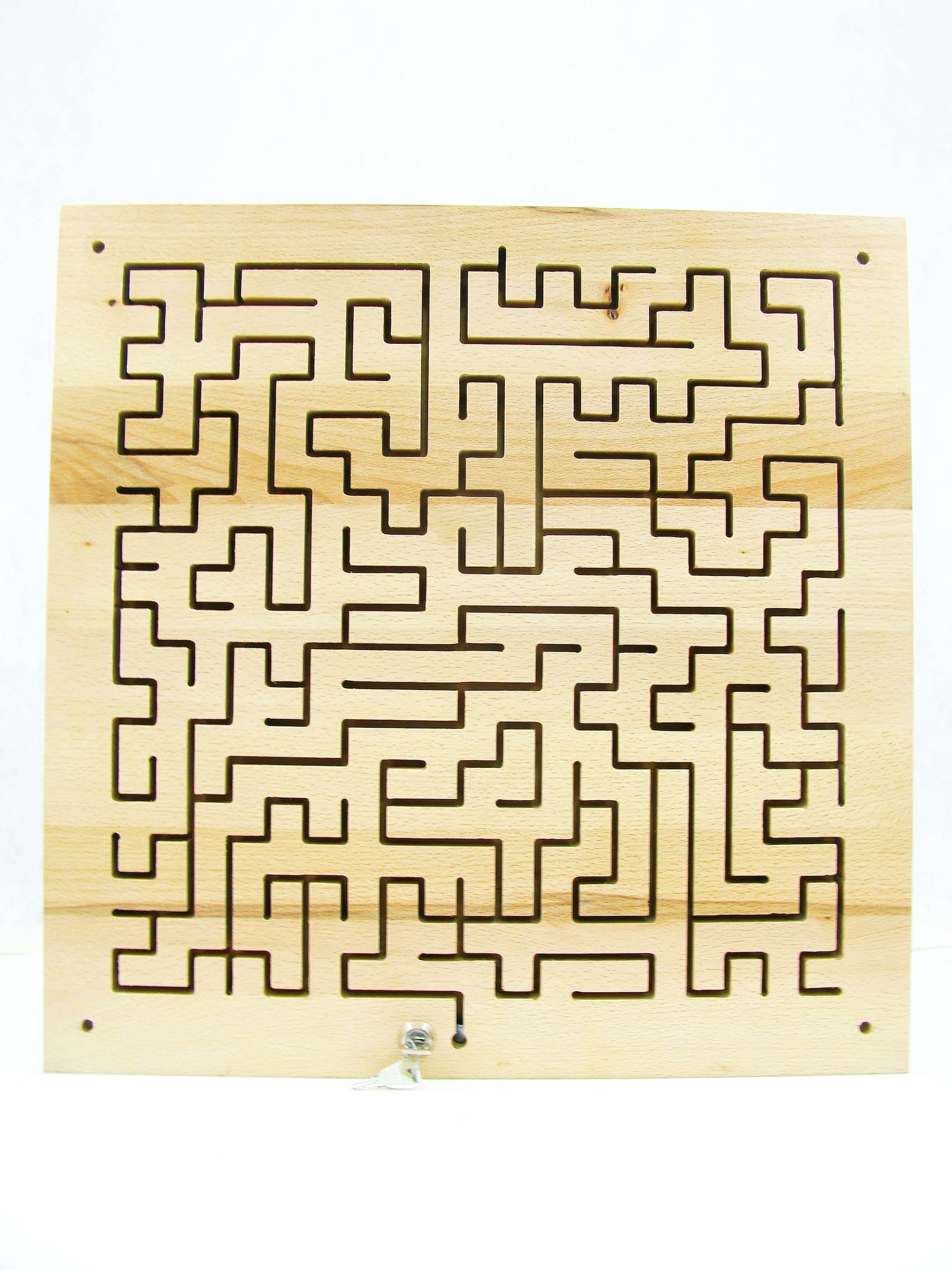 Escape Room Square Maze Wooden Maze Wood Labyrinth Wood Maze - Etsy