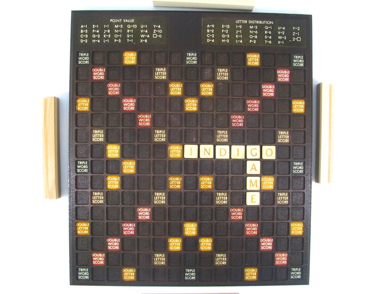 Wooden Scrabble Wood Scrabble Board Games Handmade Scrabble - Etsy