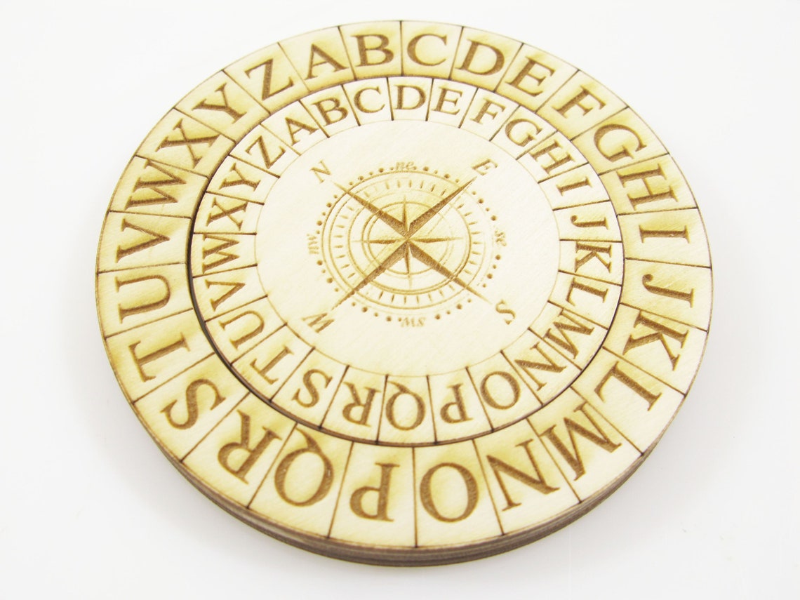Cypher Wheel Cipher Disk Cipher Puzzle Escape Room Puzzle - Etsy Australia
